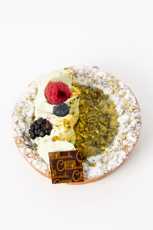 Crumble Fruits rouges pistache - Boulangerie et patisserie à Houlgate ...